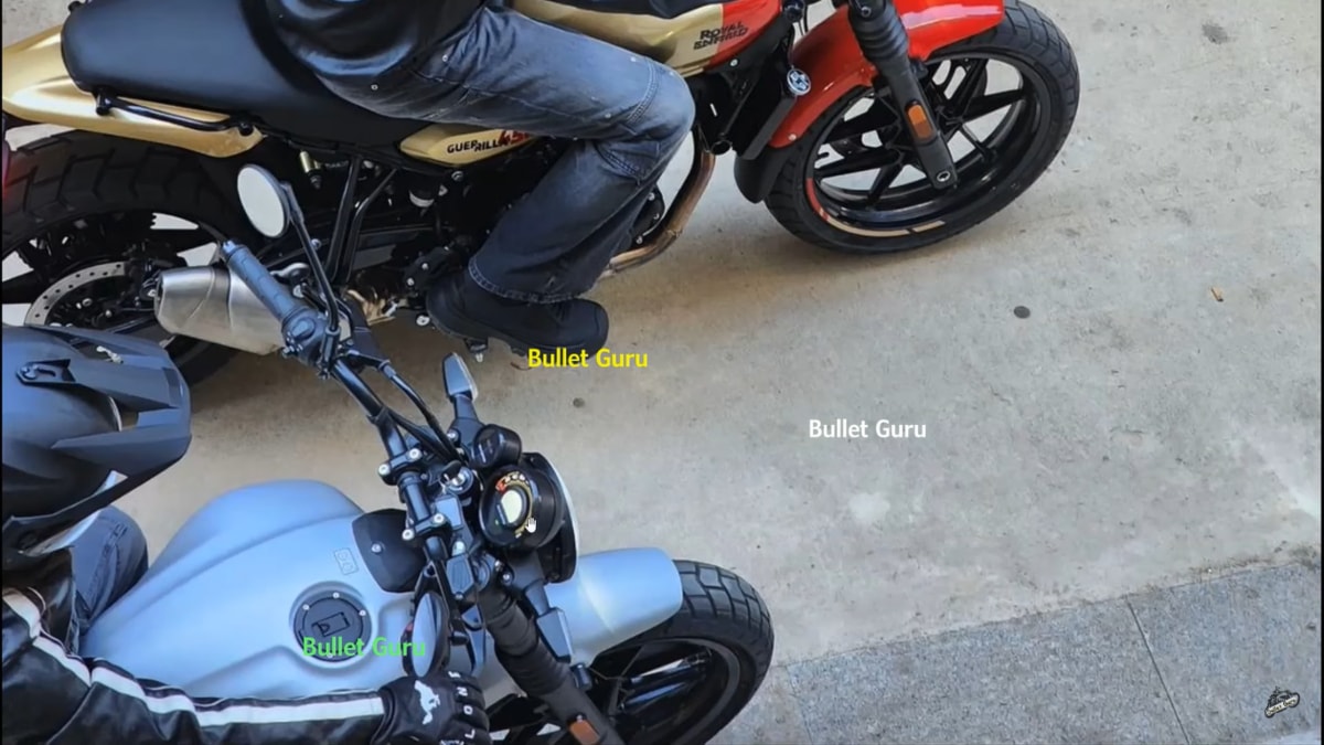 Royal Enfield Guerilla 450 images leaked ahead of launch: Here's what ...