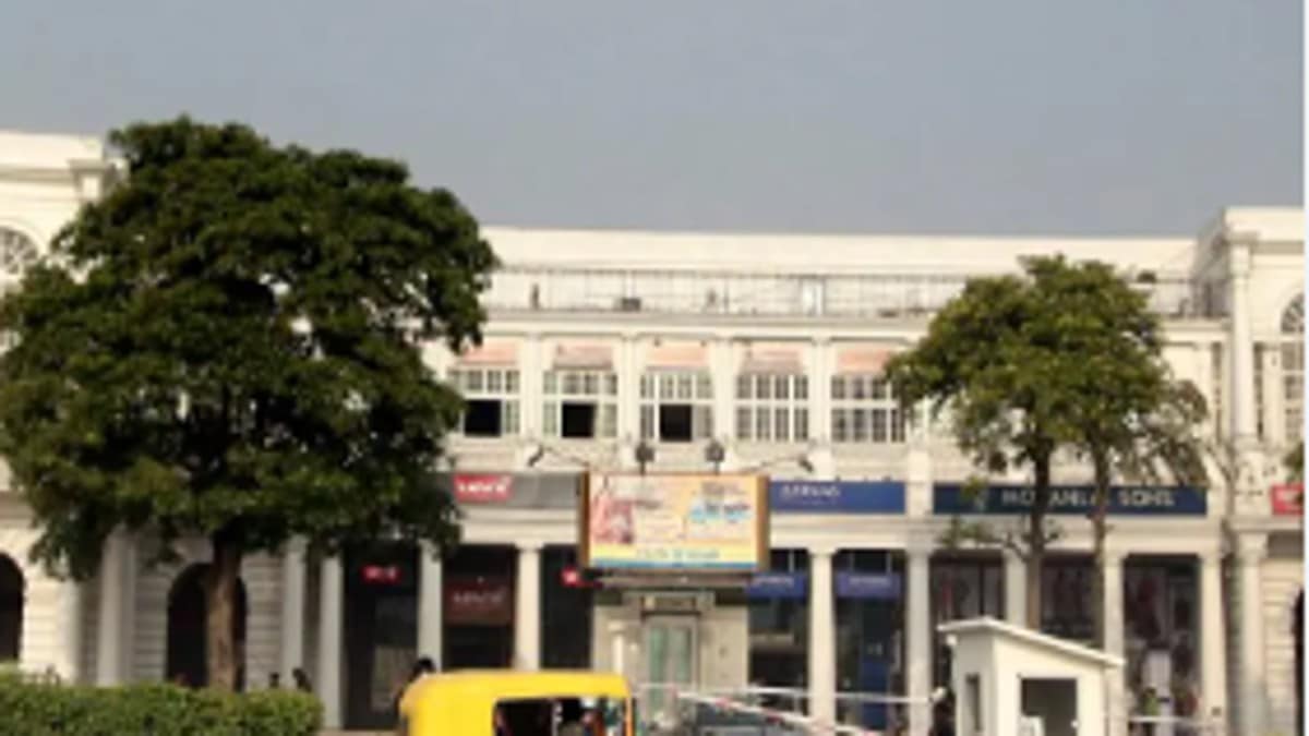 sexually explicit video plays at connaught place market billboard ...