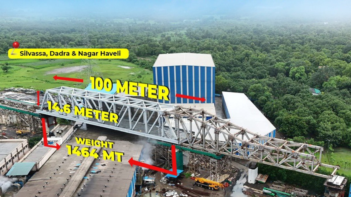 Mumbai-Ahmedabad bullet train project: 100-meter long ‘Make in India ...