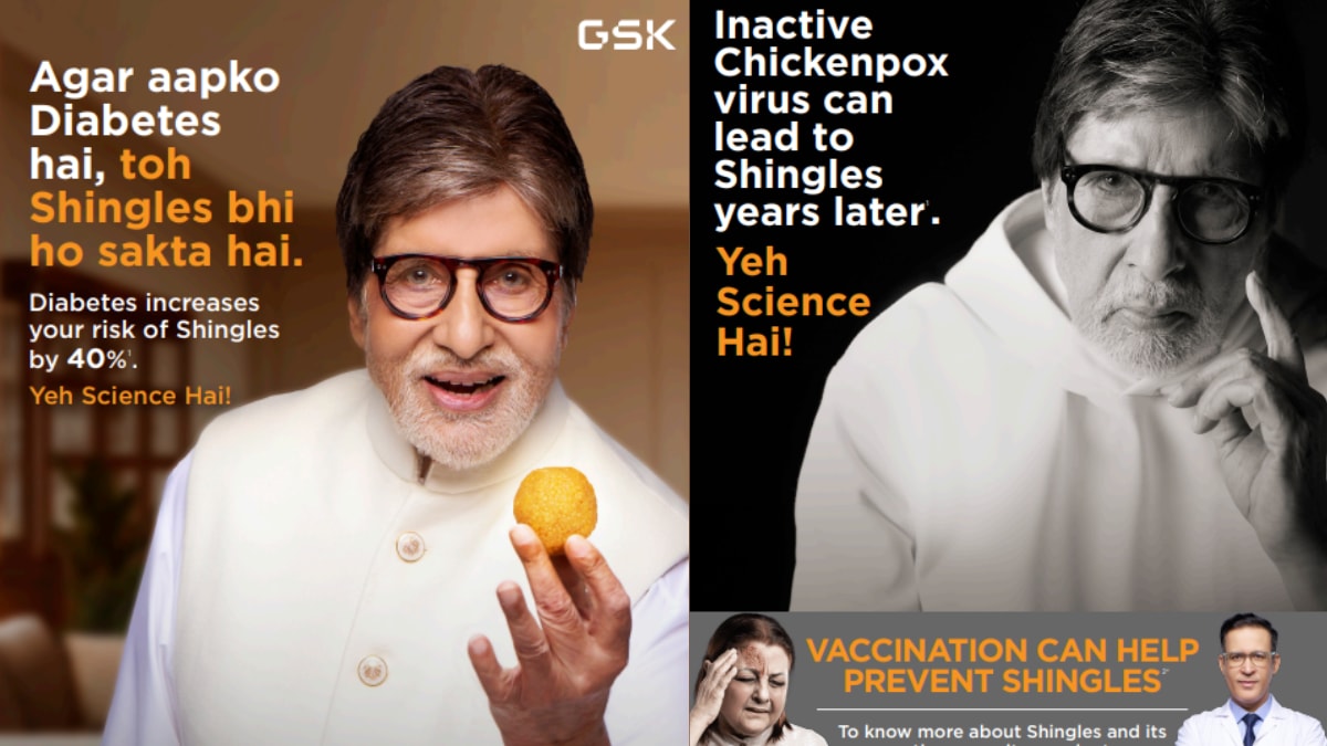 Ad of the day: GSK India’s shingles campaign with Amitabh Bachchan and ...