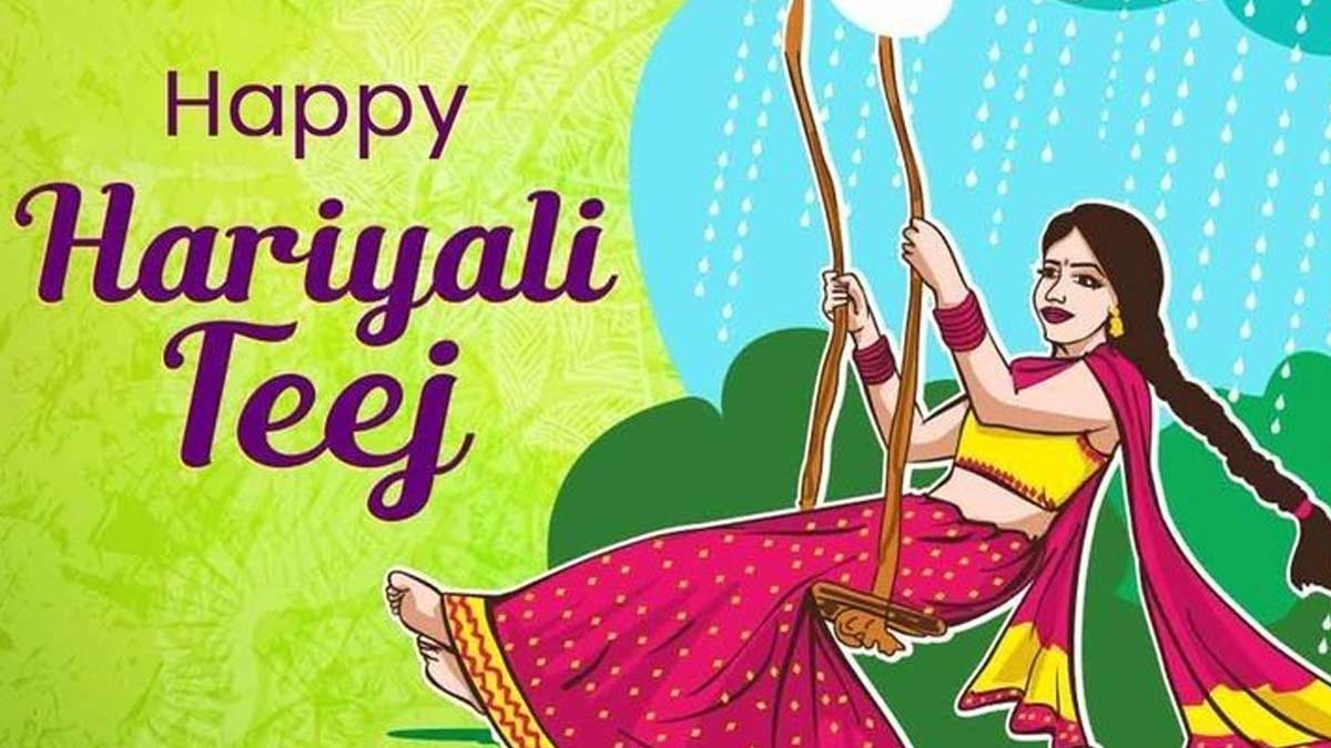 Happy Hariyali Teej 2024 Wishes: Heartfelt messages for Facebook and ...