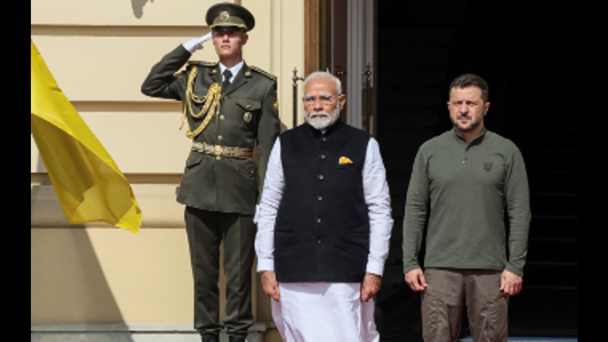 India, Ukraine sign four agreements during PM Modi's visit - World News ...