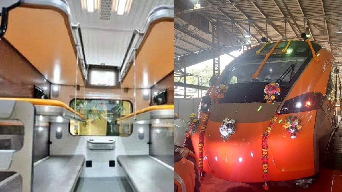 Vande Bharat sleeper coach prototype unveiled by Vaishnaw, says train ...