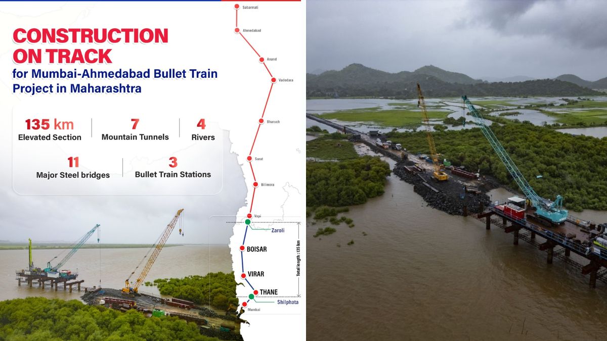 Mumbai-Ahmedabad Bullet Train Project: Construction on track for Maharashtra region – 7 tunnels ...
