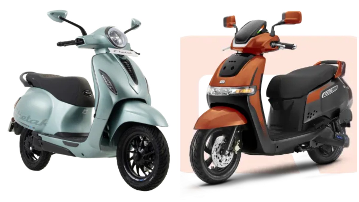 Bajaj Chetak 3501 vs TVS iQube S: Specs, features, price compared - Bike News | The Financial ...