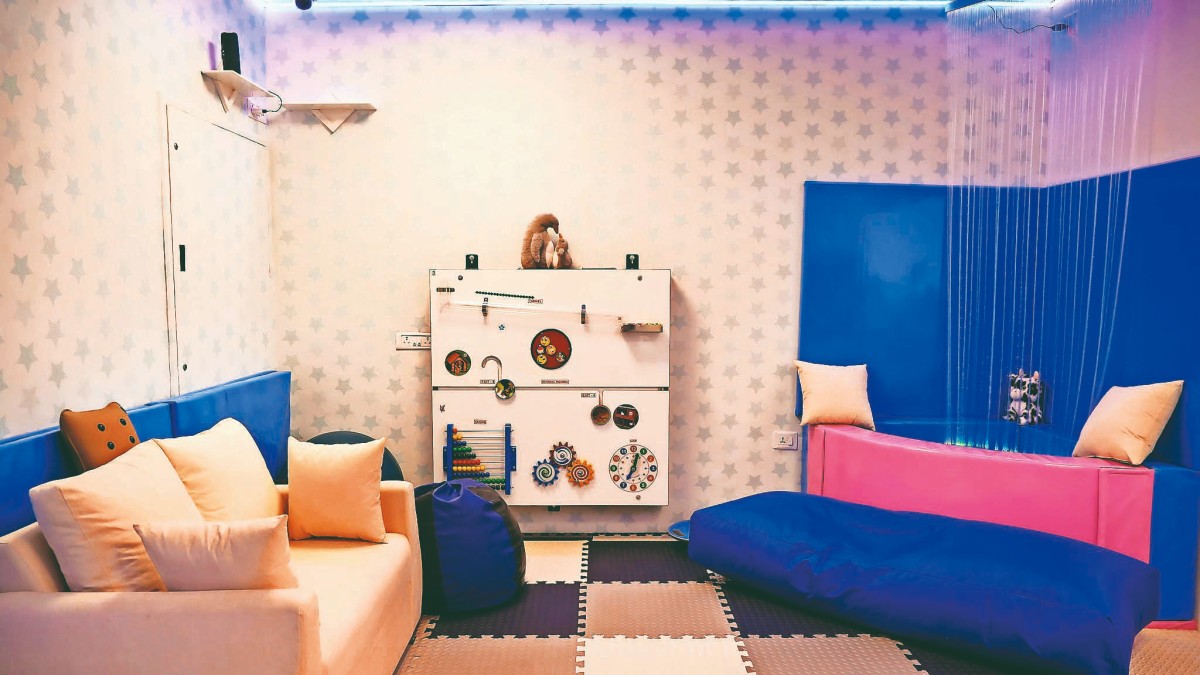A space to calm down: Sensory rooms revolutionise travel for ...