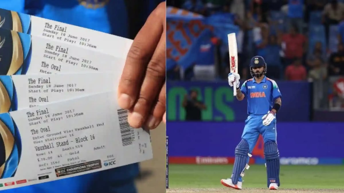 IND vs NZ Final: How to buy tickets for India vs New Zealand Champions ...