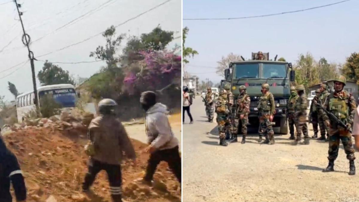 Manipur violence: One killed, 25 injured as Kuki protesters clash with ...