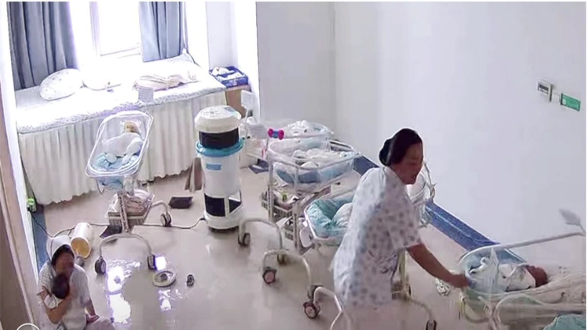Nurses in China protect newborn babies during earthquake in Myanmar ...