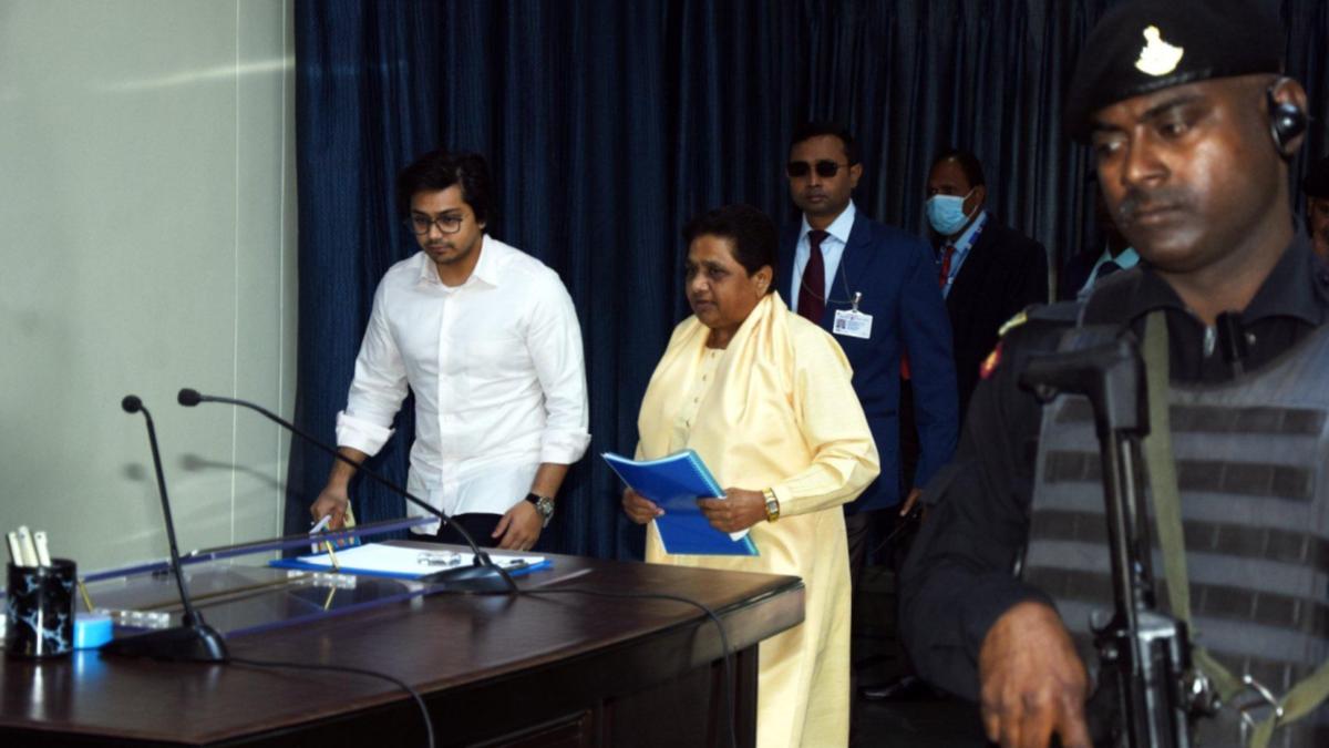 'Decided to give him one more chance': Mayawati allows nephew Akash ...