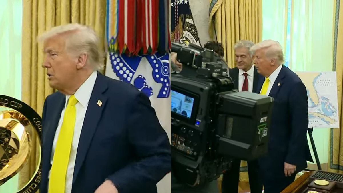 Oval Office medical emergency unleashes chaos during Trump's speech - World News | The Financial ...