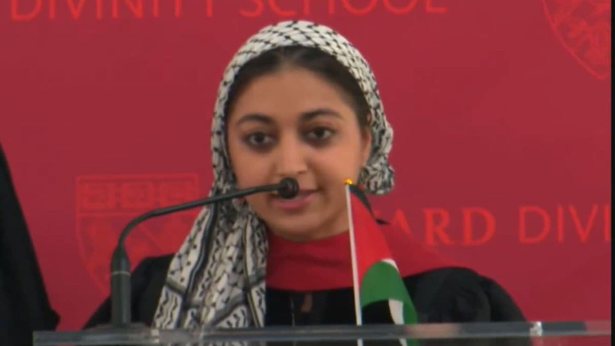 Harvard graduation speech debacle: Student dedicates entire speech to ...