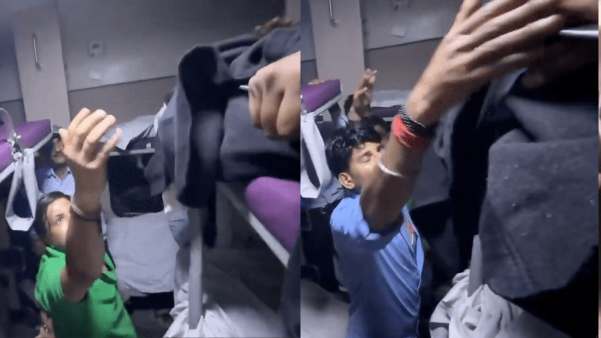 ‘Neeche aa…’: YouTuber alleges murder attempt on train; IRCTC ...