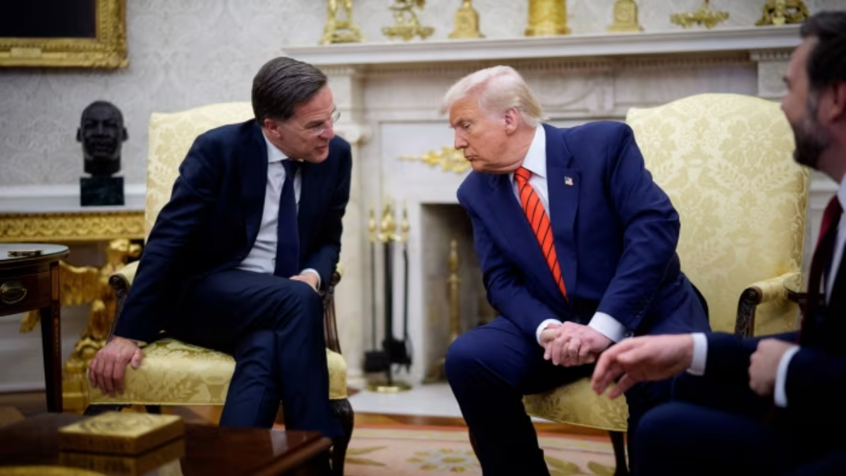 NATO Summit: Sec-Gen Mark Rutte praises Trump for making Europe “pay in ...
