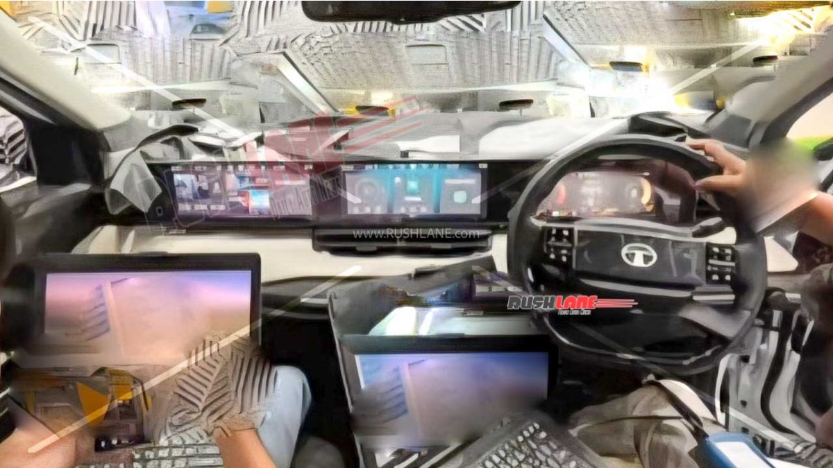 Tata Sierra, Sierra EV interiors leaked — first Tata to get triple ...