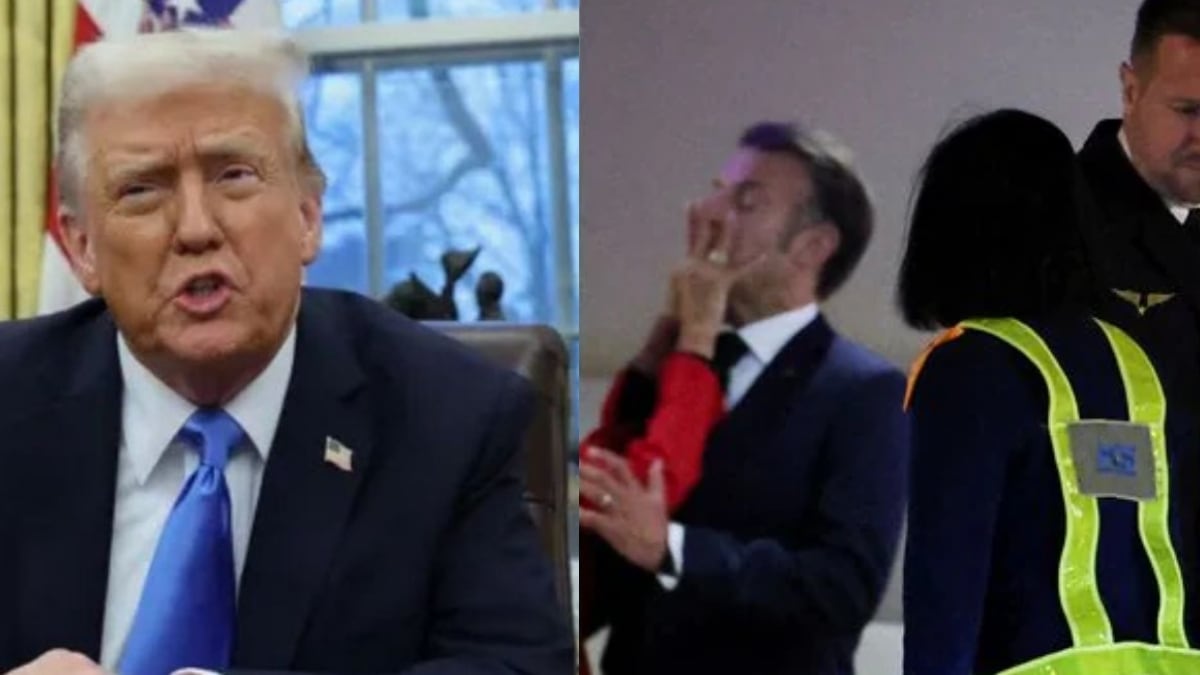 ‘Make sure the door remains closed’: Trump’ hilarious reply to Emmanuel ...