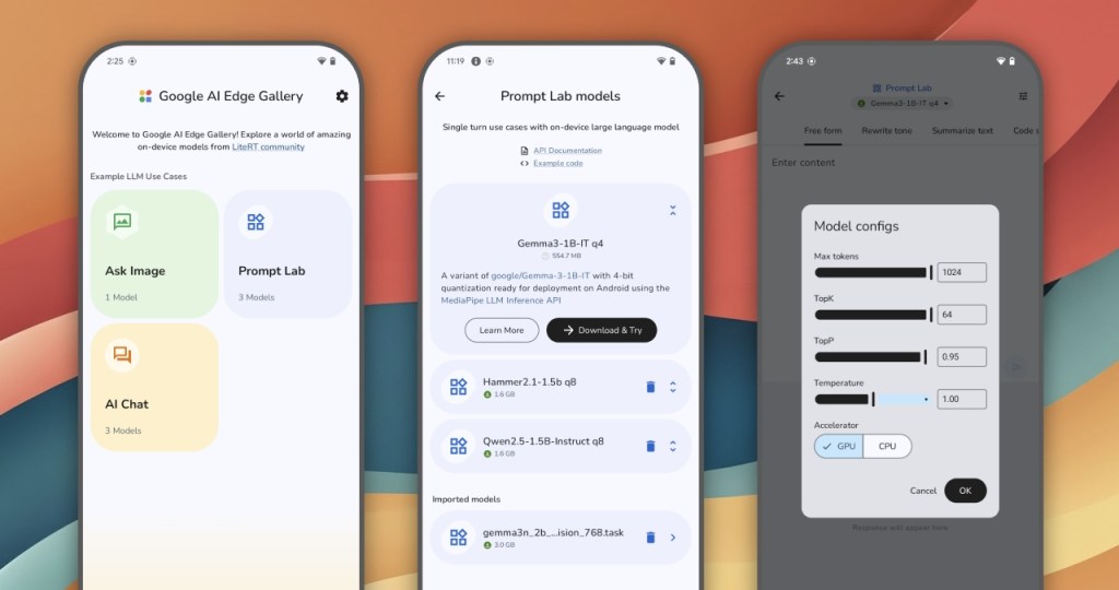Google AI Edge Gallery app runs AI models OFFLINE on your Android, iOS smartphone - Technology ...