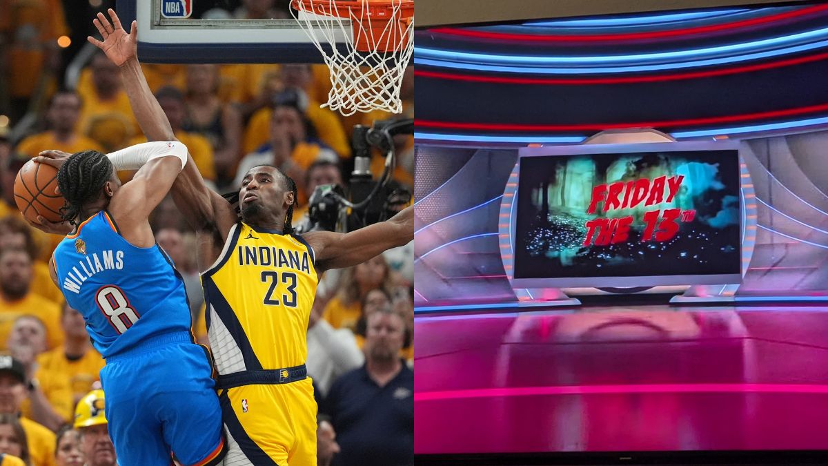 NBA Finals 2025 live 'hacked'? 'Creepy' Friday the 13th glitch takes ...