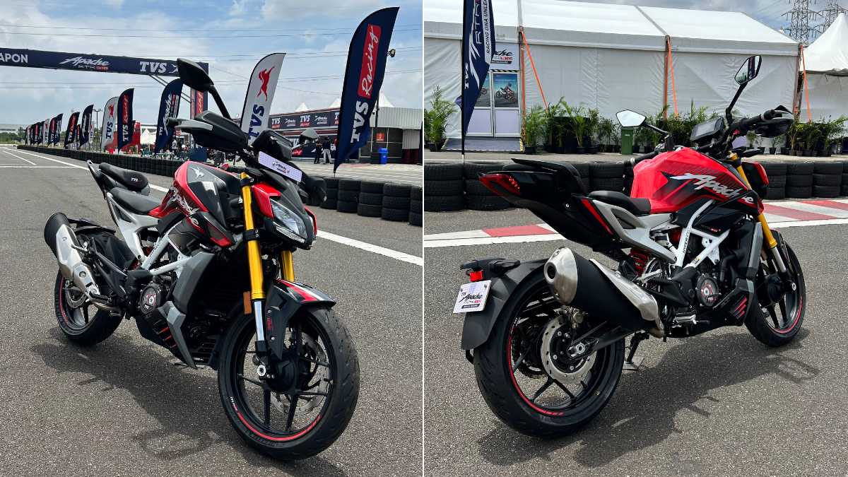 2025 TVS Apache RTR 310 first ride review: No Surprises! - Auto Reviews ...