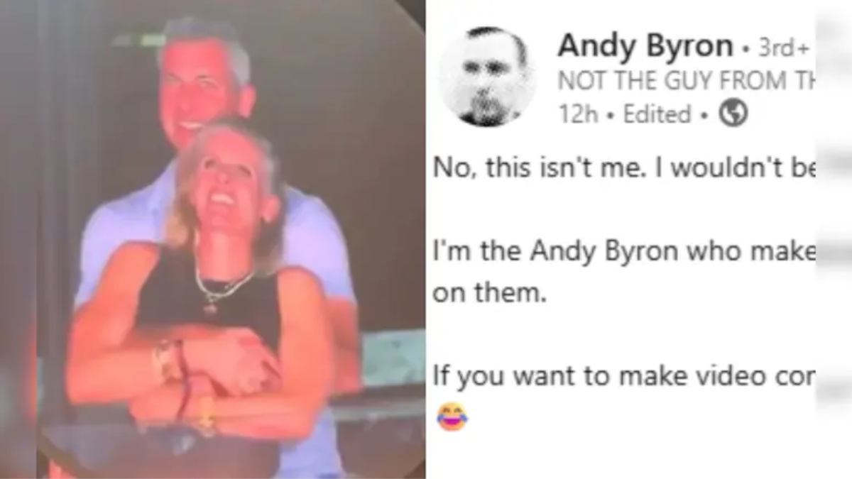 'I wouldn't be…': Man mistaken for Astronomer CEO Andy Byron responds ...