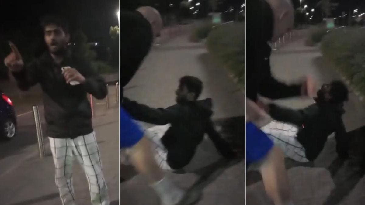 Shocking video shows man being punched in face on street, told to 'go ...