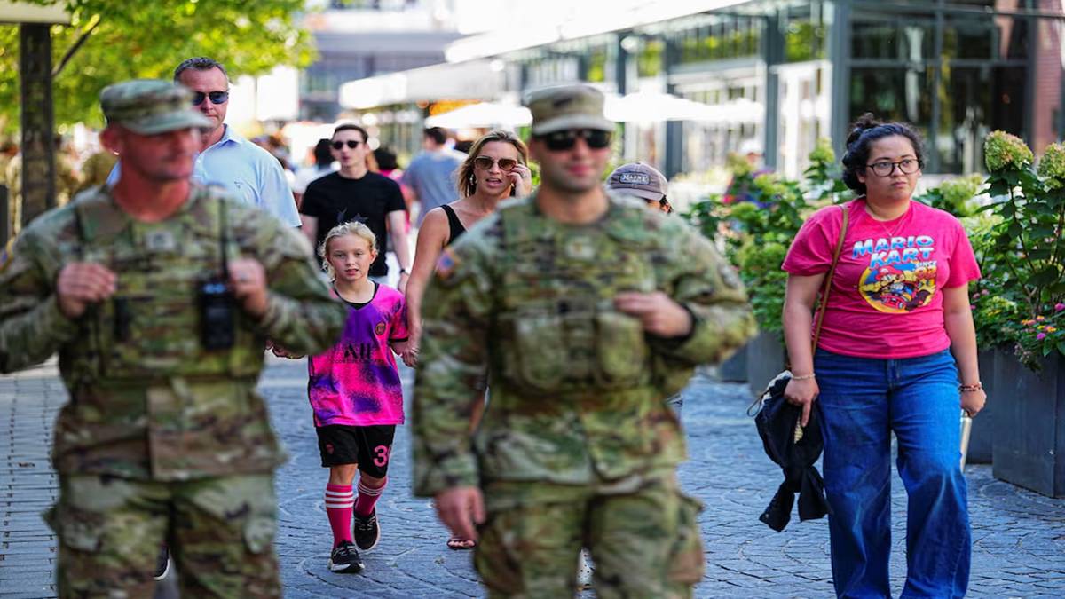 National Guard in Washington to carry M17 pistols, M4 rifles amid Trump ...