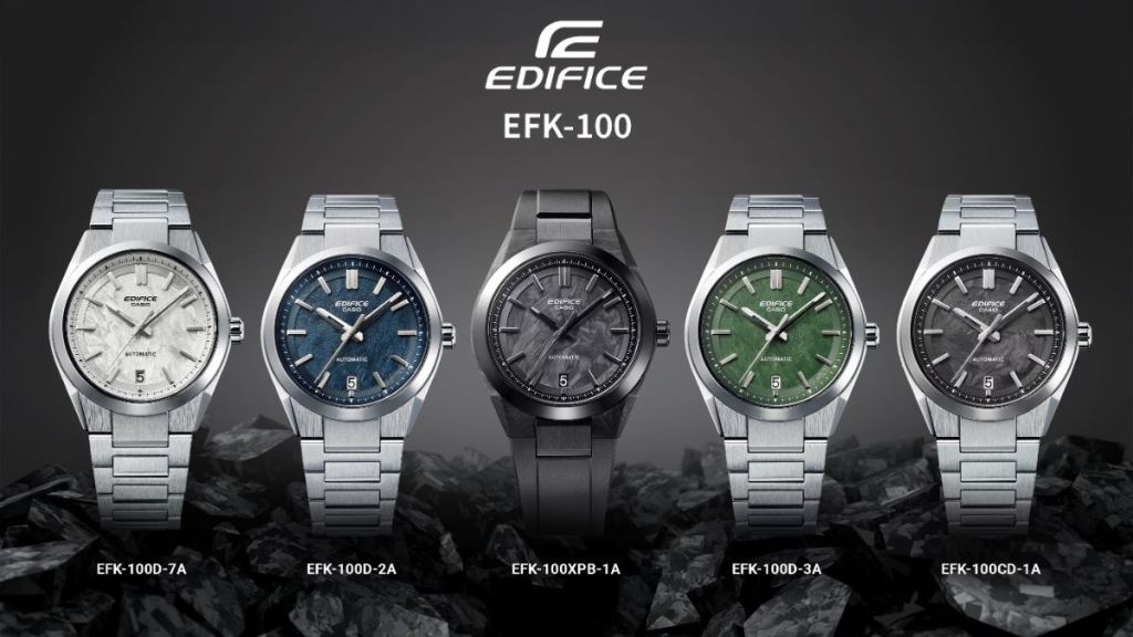 Casio India launches EDIFICE EFK-100, its first automatic wrist watch series at Rs 25,995 ...