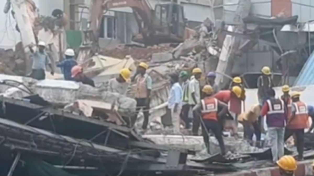 Chaos at Cuttack railway station in Odisha after roof of platform ...