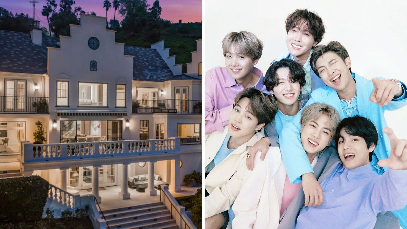 Inside BTS' rumoured 'empire-like' Beverly Hills mansion costing $8,500 a night: Photos ...