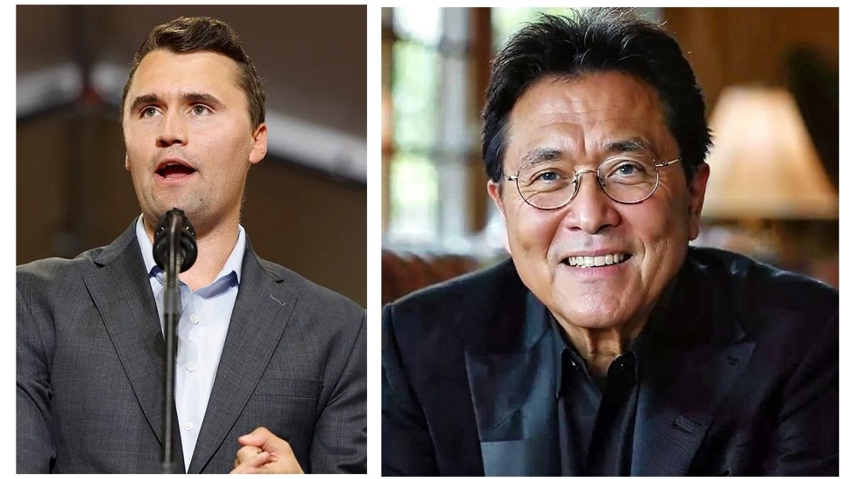 Robert Kiyosaki reacts to Charlie Kirk’s assassination, says 'something sick and dying in ...