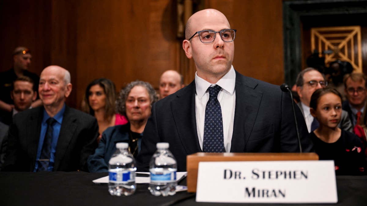 US Senate confirms Trump pick Stephen Miran for Federal Reserve board - US News | The Financial ...