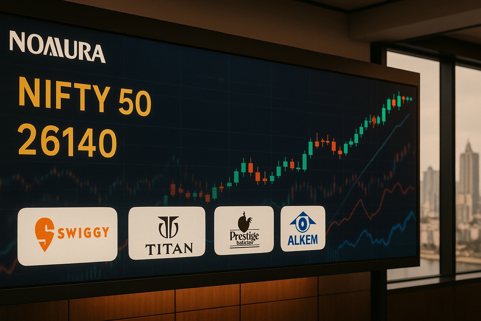Nomura holds Nifty target at 26,140 but shakes up portfolio; Swiggy ...
