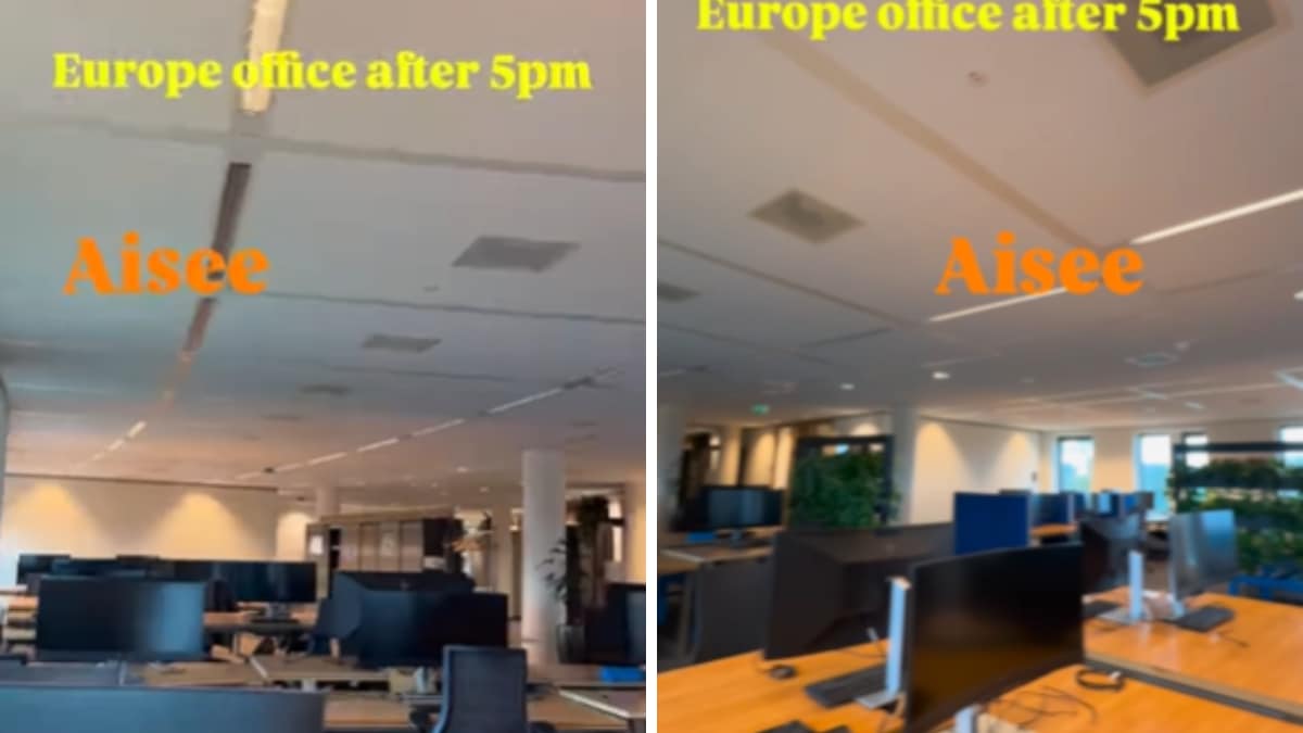 'Corporate shock': Indian woman’s viral video shows empty European ...