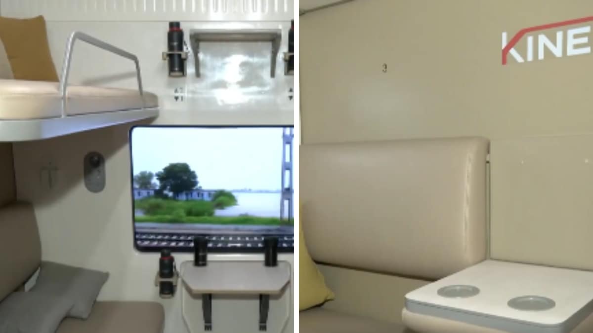 Vande Bharat Sleeper Train first AC coach design unveiled by Indo ...