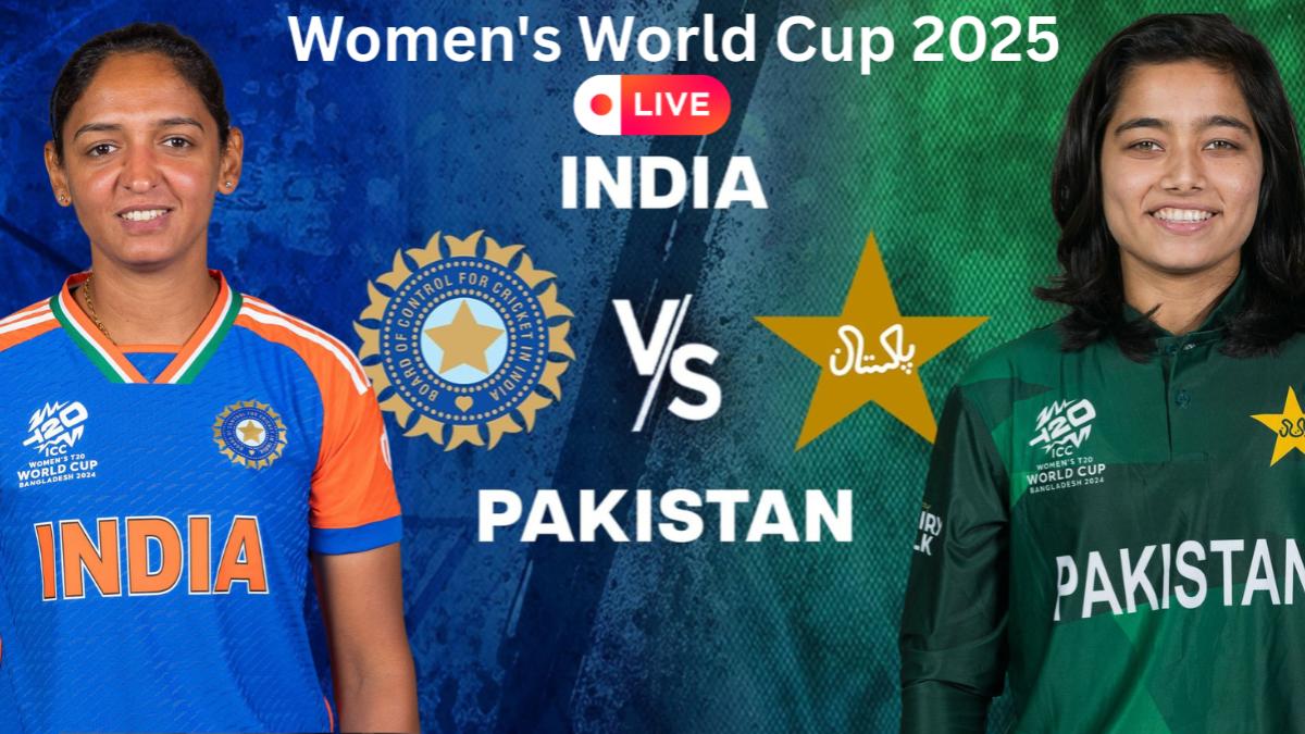 IND-W vs PAK-W | India vs Pakistan 6th WODI ICC Women's World Cup 2025 ...