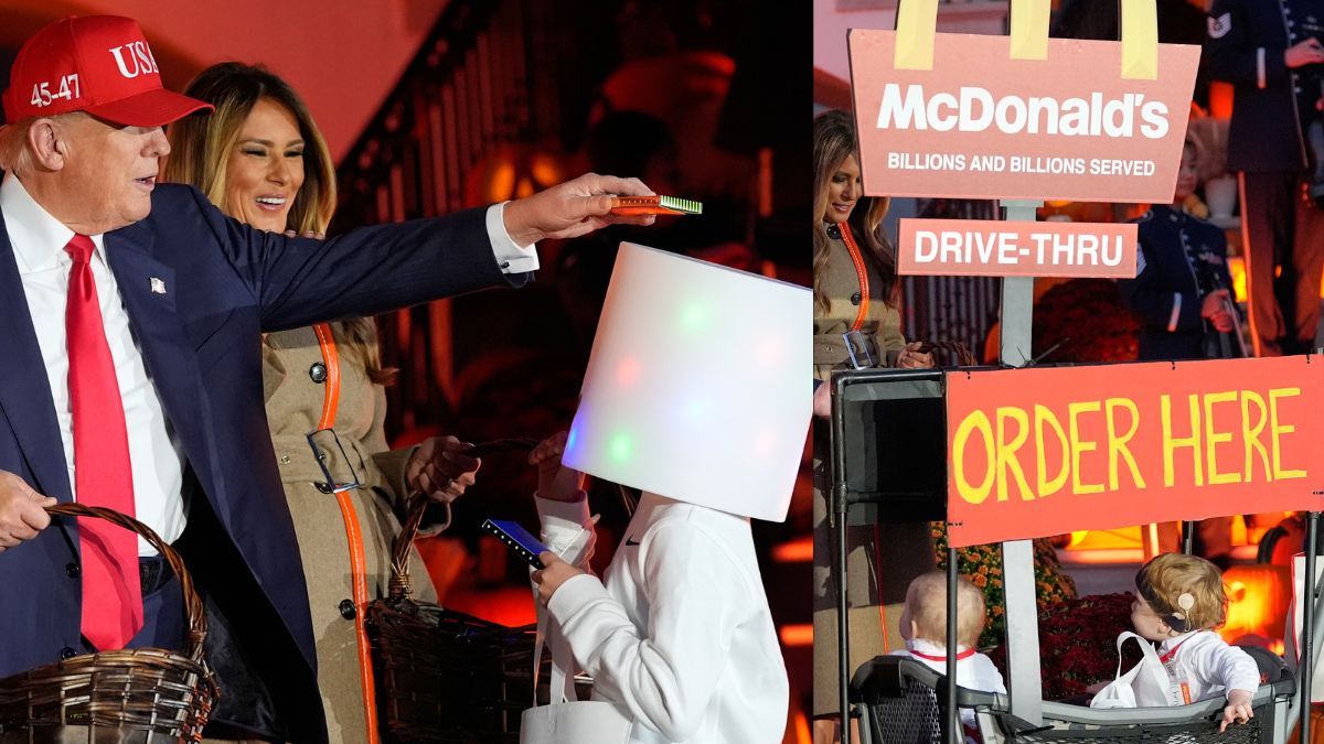 Trump recreates viral Minion candy meme; 'epic' McDonald's babies at WH ...