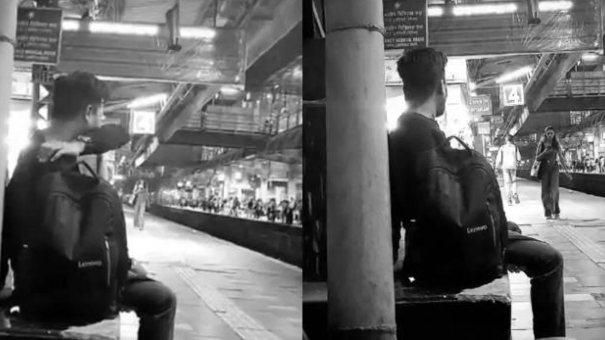 'Head down, eyes flooded. He's crying...': Viral post captures ...