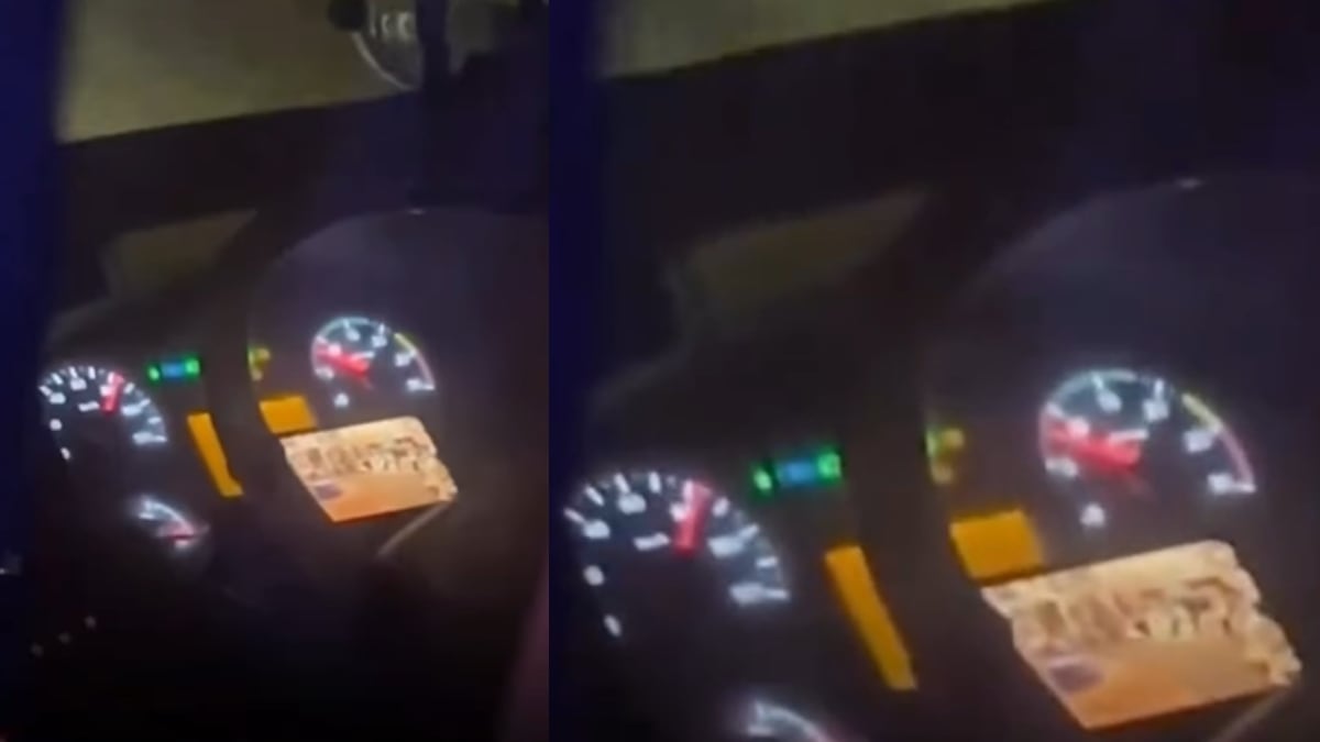 Passenger records bus driver watching Bigg Boss while driving at night ...