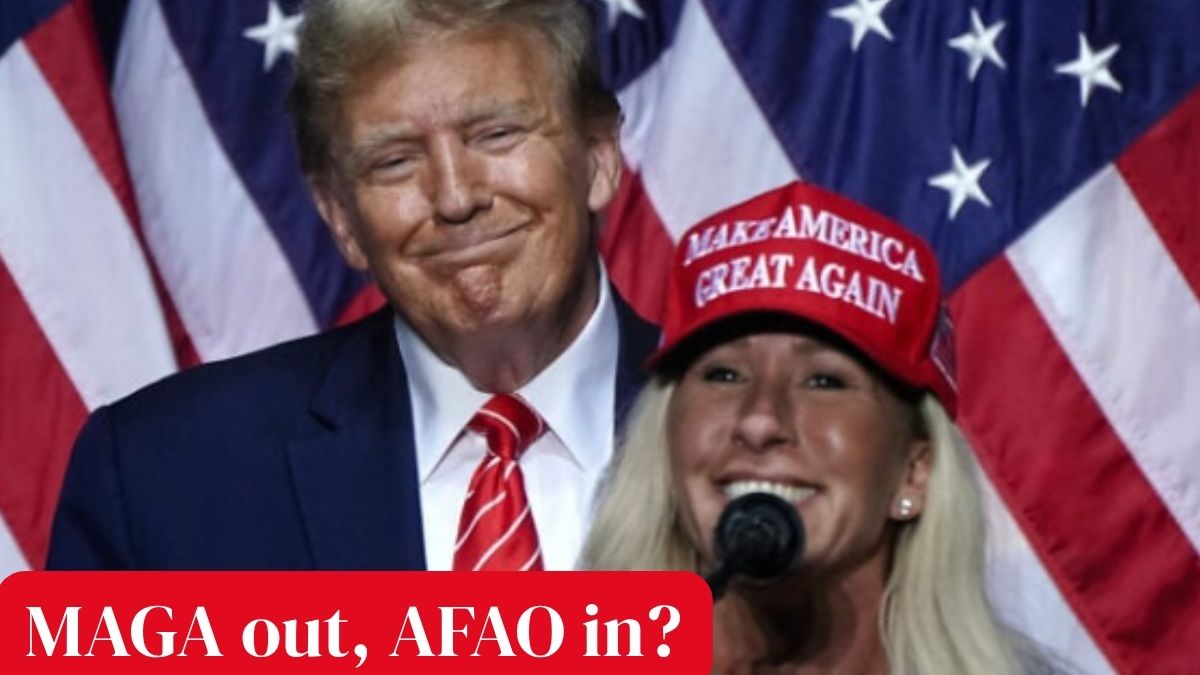 What is 'AFAO'? Marjorie Taylor Greene mounts calls for MAGA ...