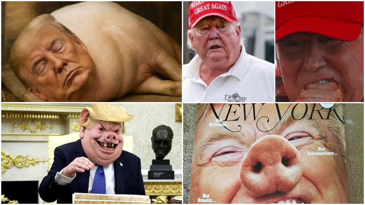 California Governor trolls Trump with 'pig' photos as latter tells ...