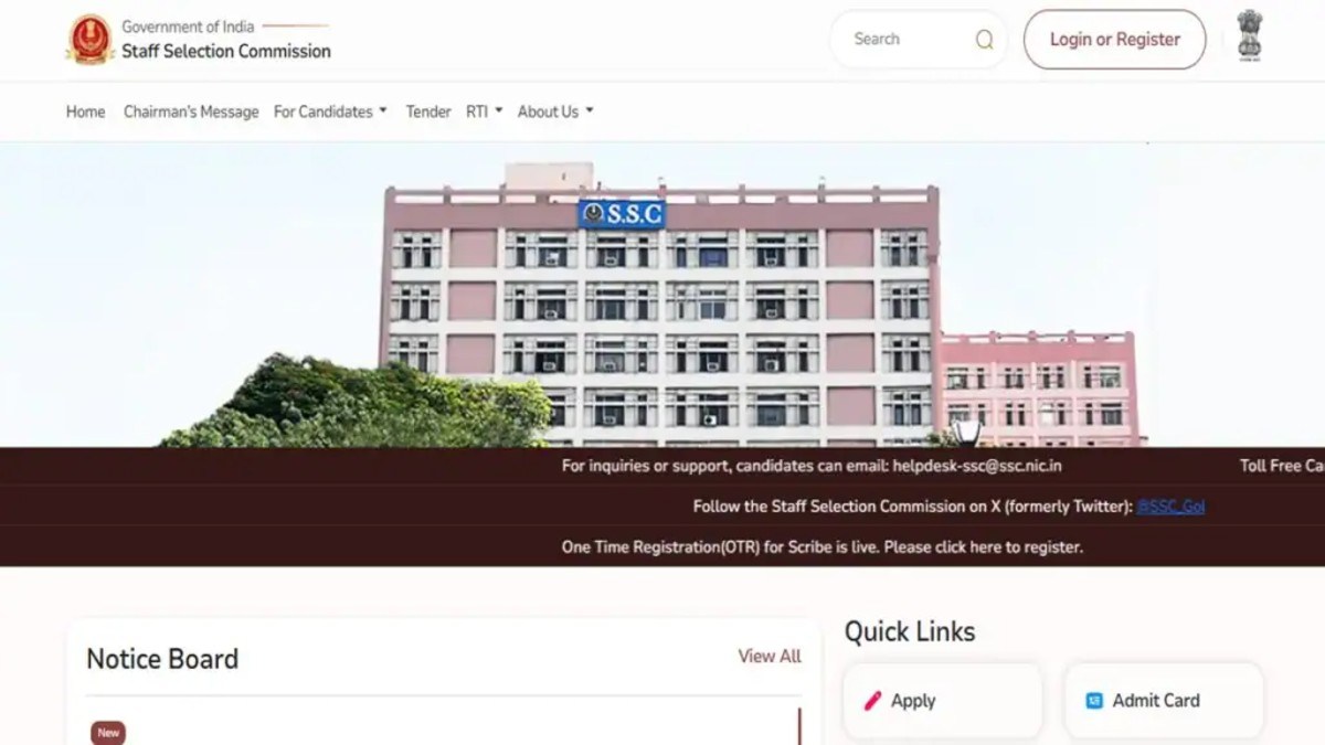 SSC CGL Tier 1 Result 2025 At ssc.gov.in, Merit List And Scorecard PDF ...