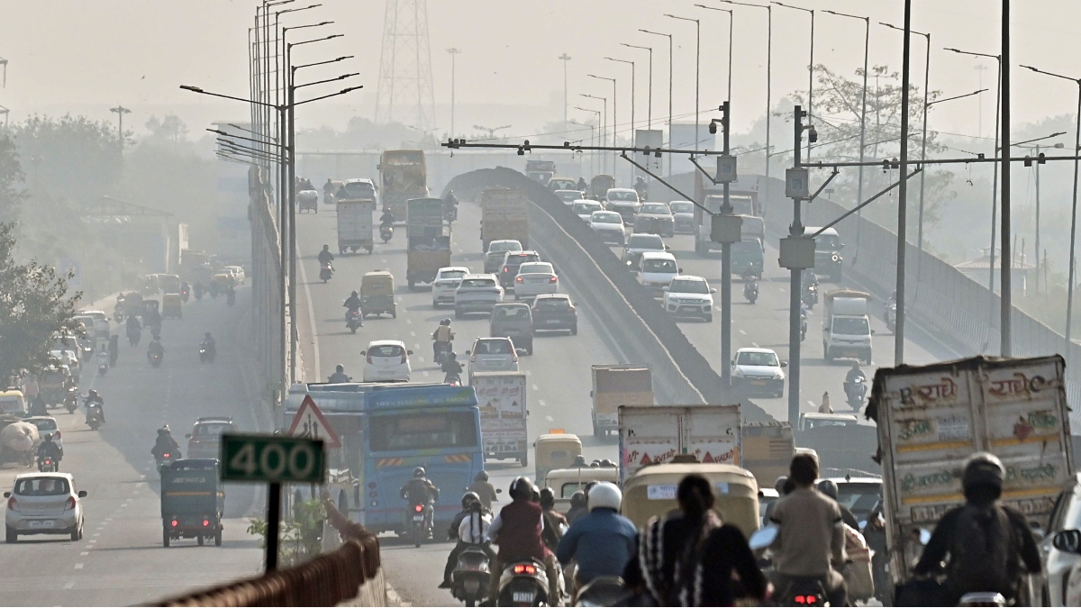 Delhi chokes under toxic smog as air quality drops to 329, Bawana worst ...