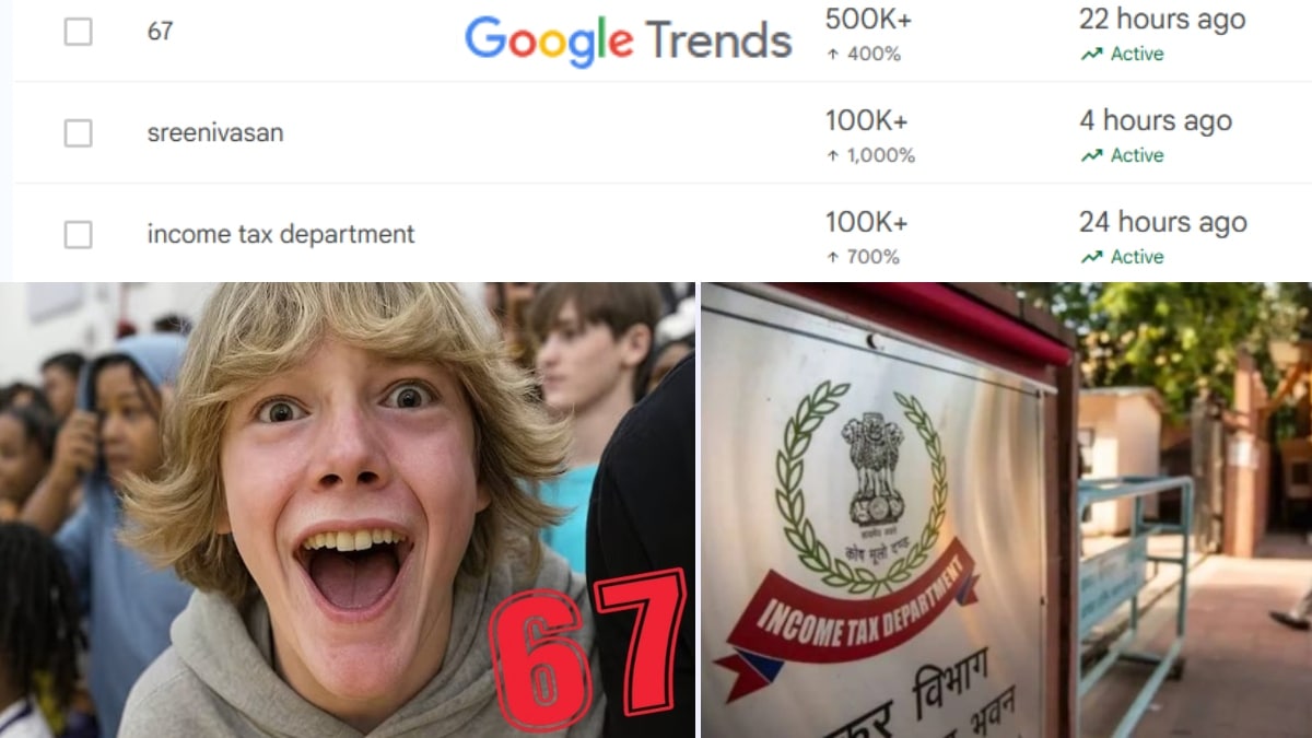 Google Trends: From ‘6-7’ meme to Income Tax department - Check what’s ...