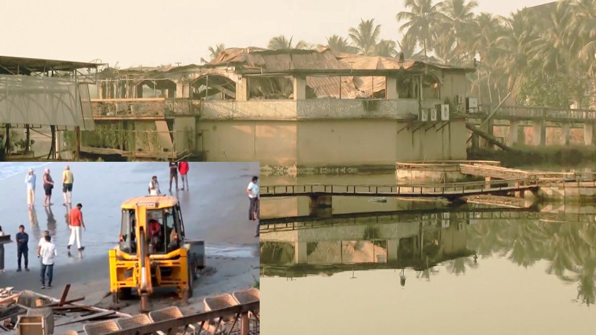 Amid nightclub fire probe, Goa authorities demolish part of Romeo Lane ...