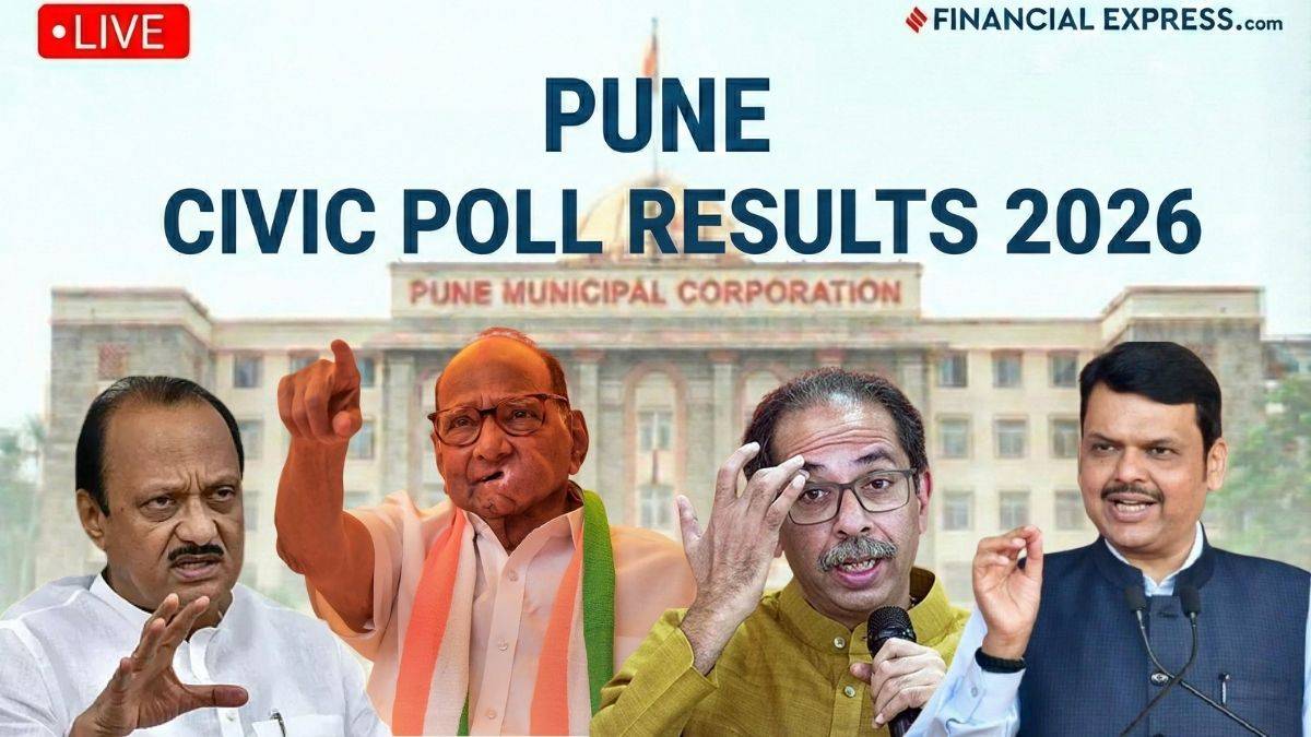 PMC Pune Mahanagar Palika Election Results 2026 Live: PMC, Pimpri ...