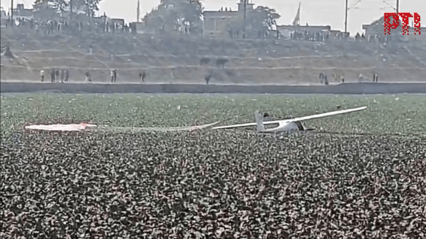 IAF trainer aircraft crashes in Prayagraj; both pilots safe - India ...