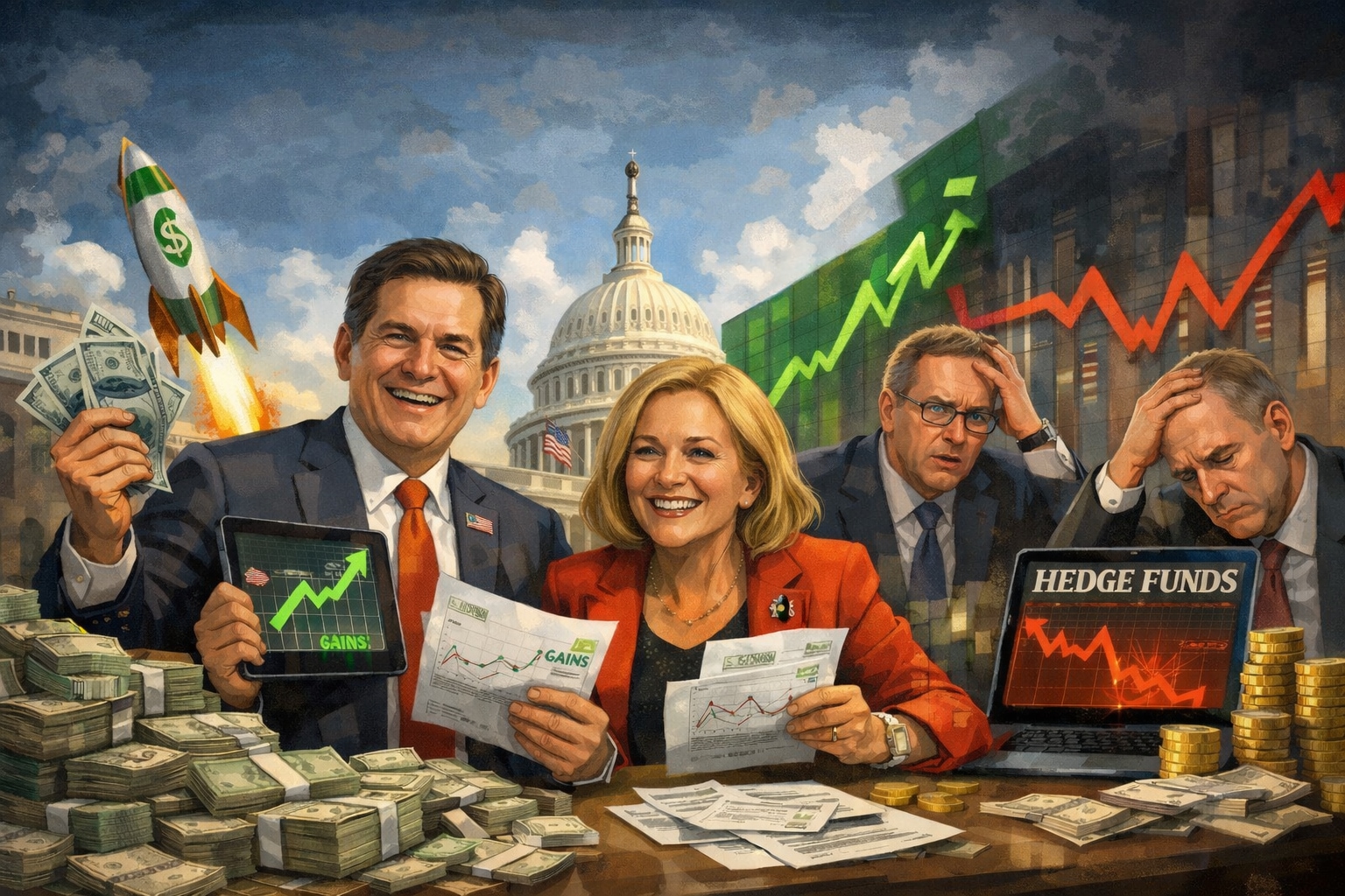 US lawmakers move to ban Congressional stock trading as insider trading ...