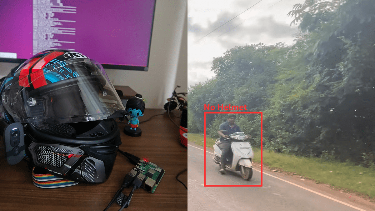 Bengaluru man ‘hacks’ helmet into police device to flag traffic ...