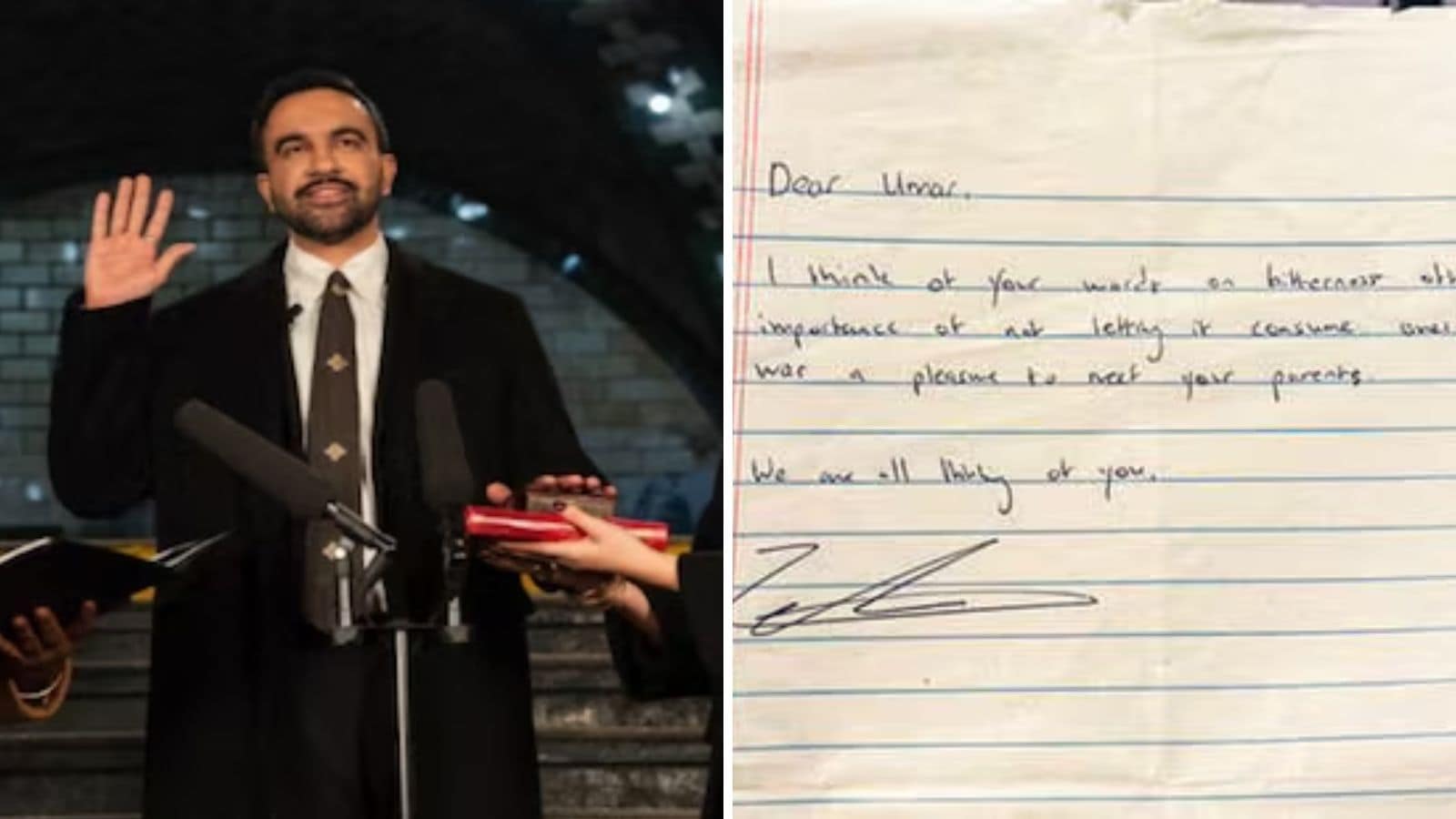 NYC Mayor Zohran Mamdani’s personal letter to Umar Khalid surfaces: 'Don’t let bitterness ...
