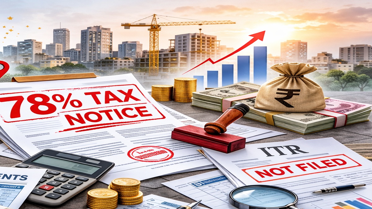 NRI missing ITR filing slapped with 78% tax notice on property payment ...